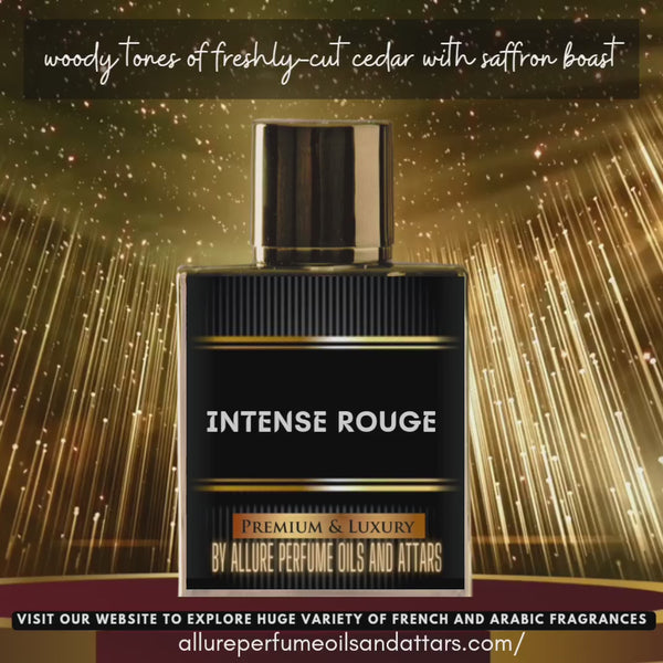 Intense Rouge Premium Perfume Spray – Allure Perfume Oils and Attars